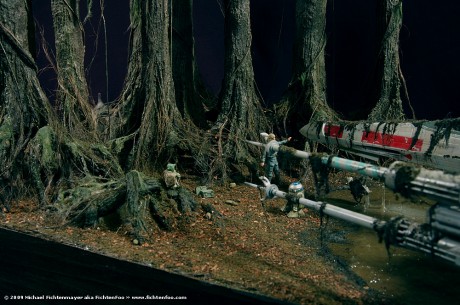 Completed Â» Dagobah Diorama – FichtenFoo