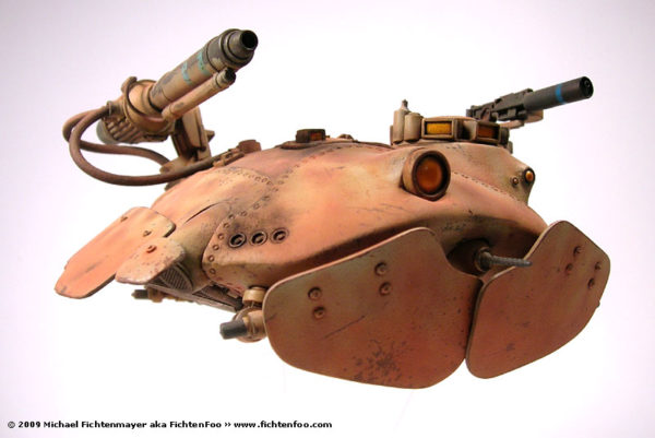 Completed Â» Martian Light Hovertank – FichtenFoo