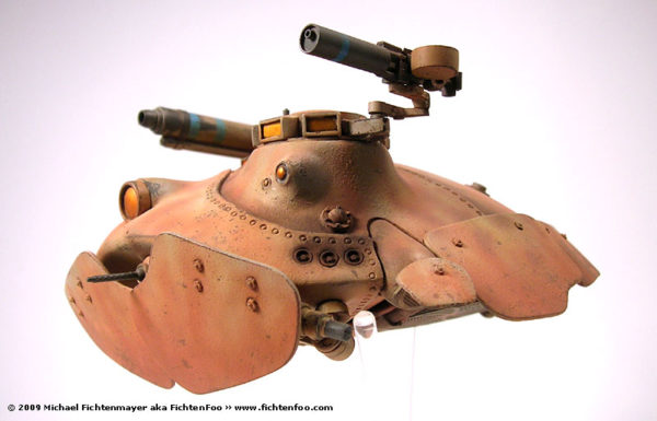Completed Â» Martian Light Hovertank – FichtenFoo