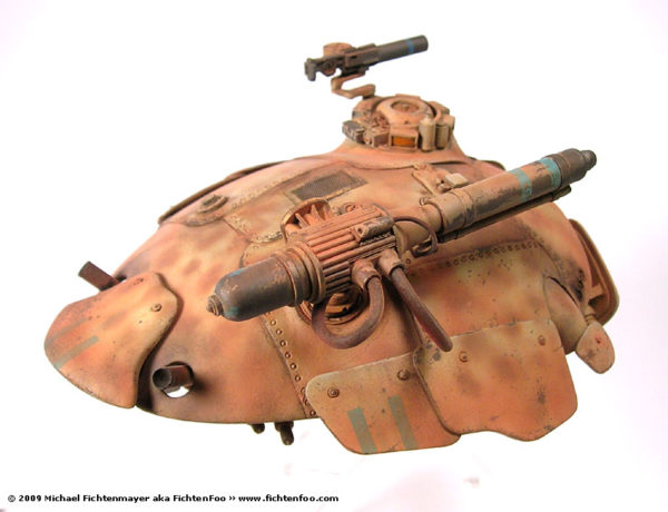 Completed Â» Martian Light Hovertank – FichtenFoo