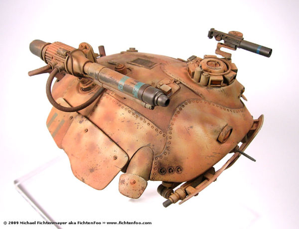 Completed Â» Martian Light Hovertank – FichtenFoo