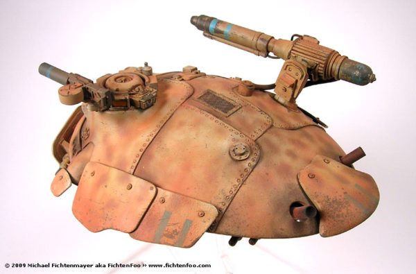 Completed Â» Martian Light Hovertank – FichtenFoo