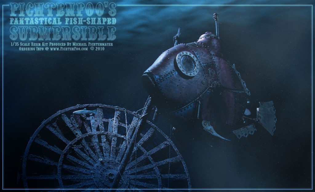 Completed Â» The Fantastical Fish-Shaped Submersible! – FichtenFoo