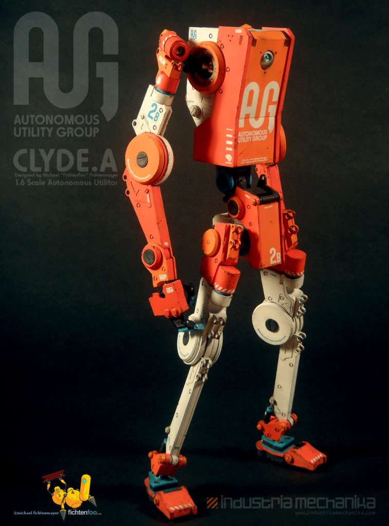 Completed Â» Clyde.A Autonomous Utilitor – FichtenFoo