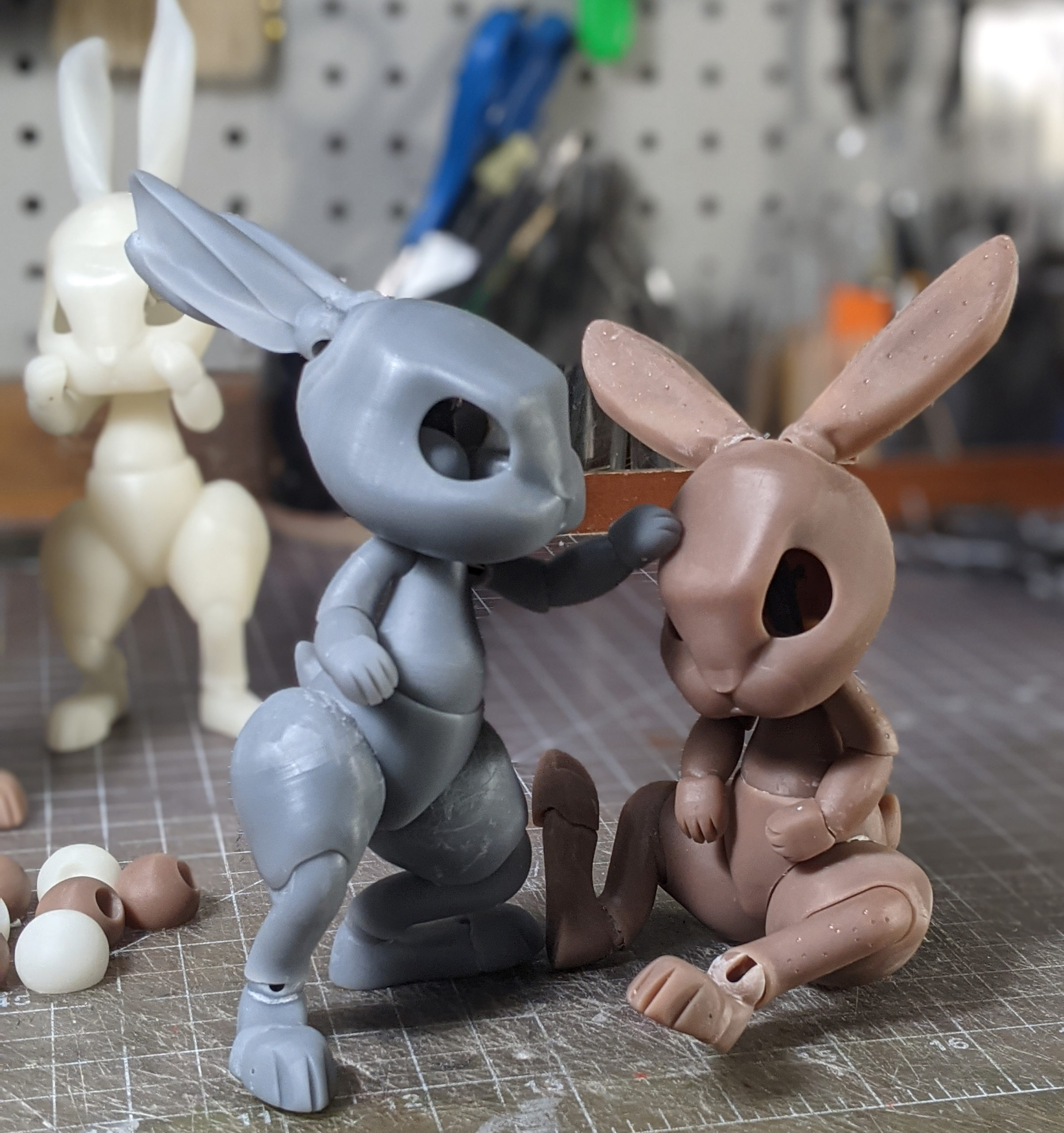 Digital Toy Design » Rabbit Action-Figure/Doll – FichtenFoo
