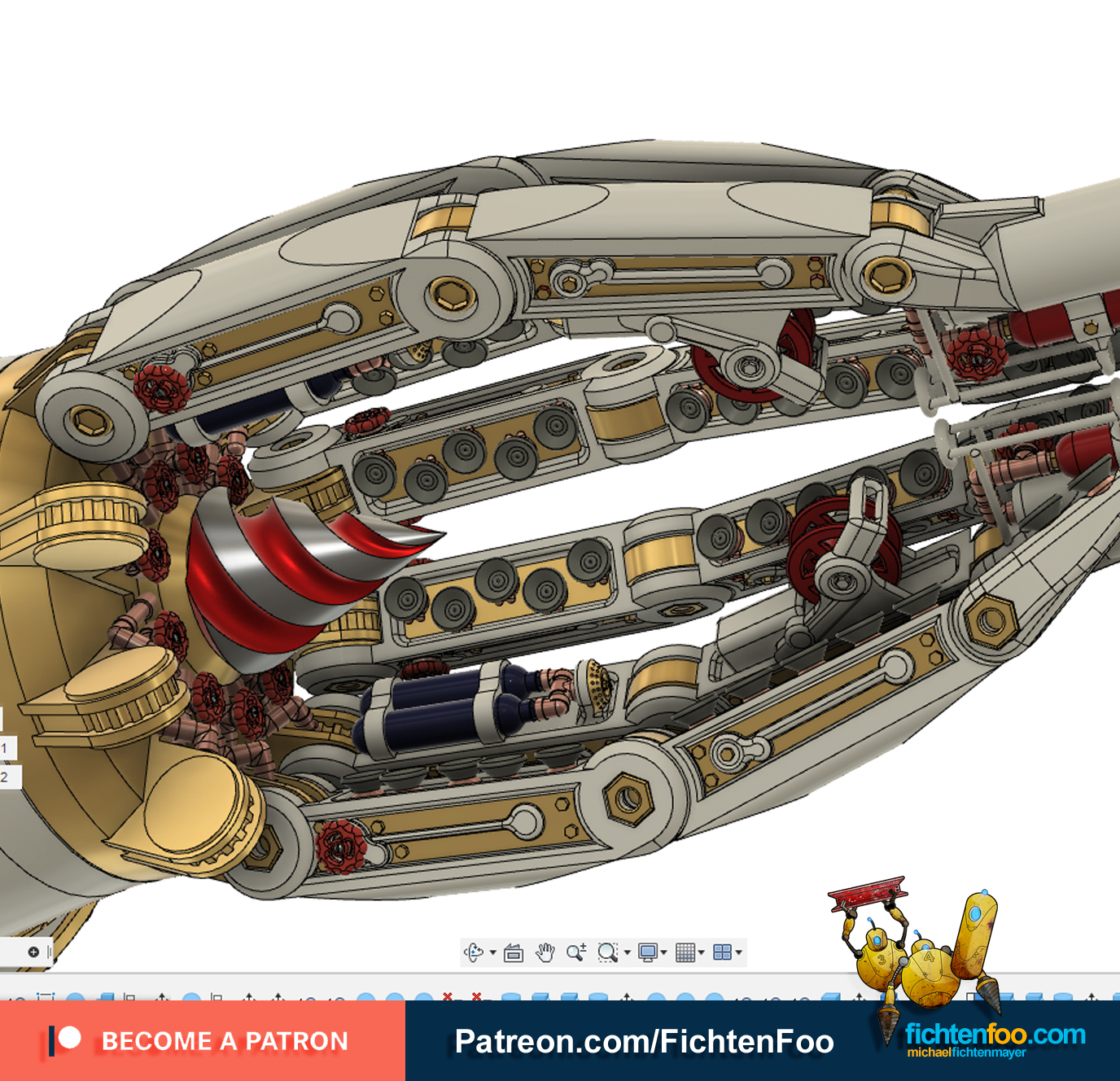 FichtenFoo’s Preposterous Squid-Shaped Submersible (3D Files) – FichtenFoo