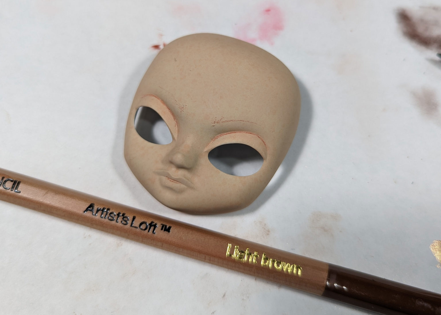 Tutorial » Simple Doll Face-up using my Maude figure – FichtenFoo