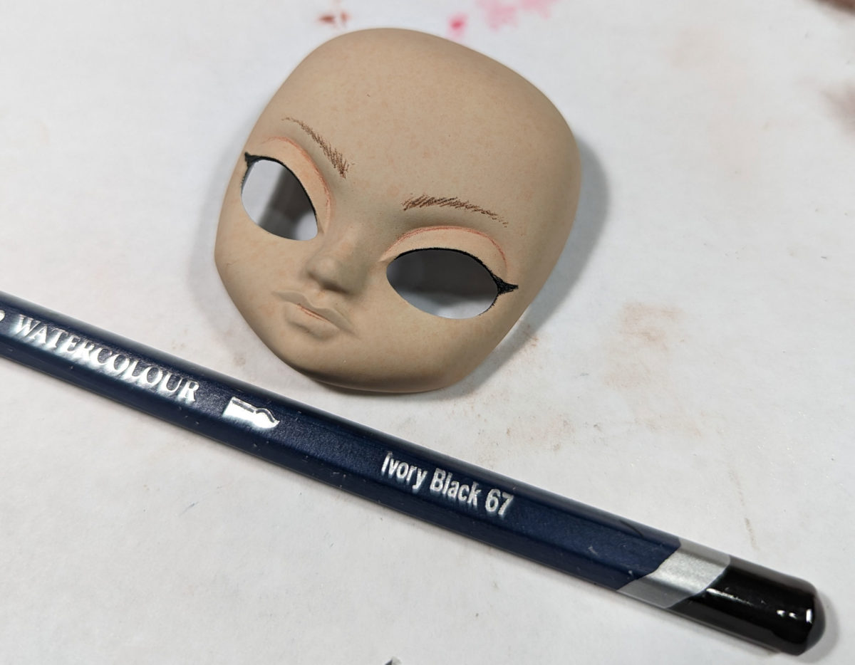 Tutorial » Simple Doll Face-up using my Maude figure – FichtenFoo