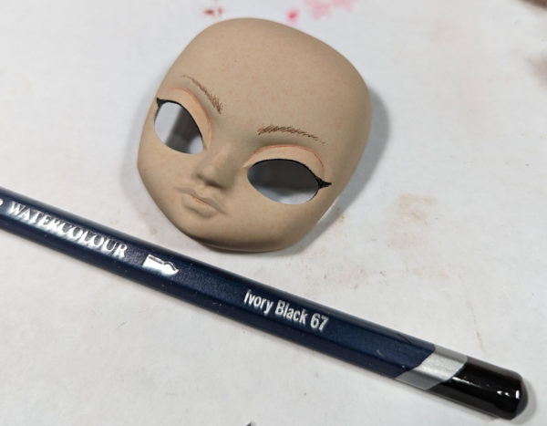 Tutorial » Simple Doll Face-up using my Maude figure – FichtenFoo