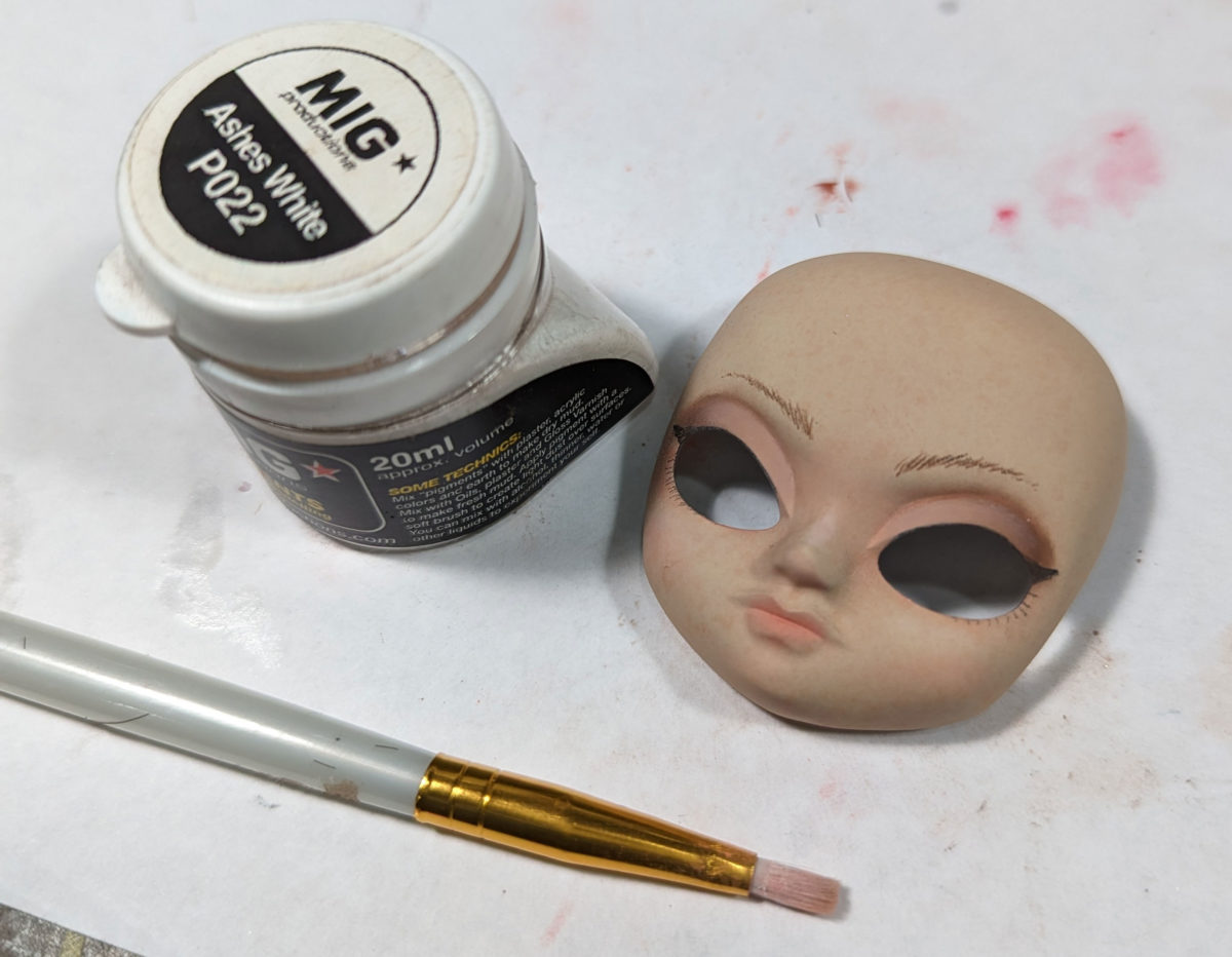 Tutorial » Simple Doll Face-up using my Maude figure – FichtenFoo